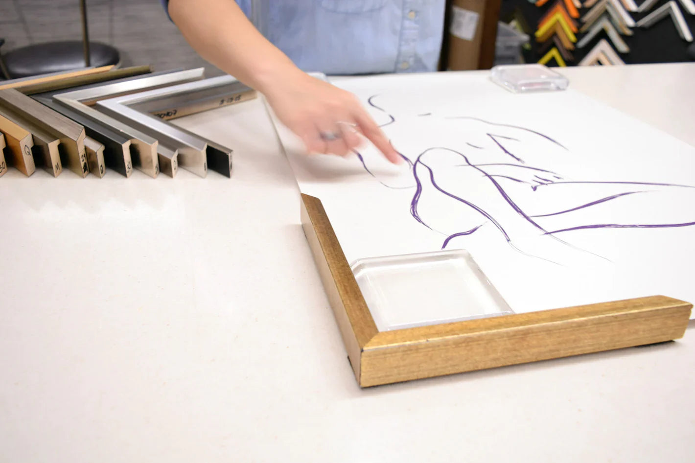 Choosing Between Standard & Custom Frames | Sidedish Projects